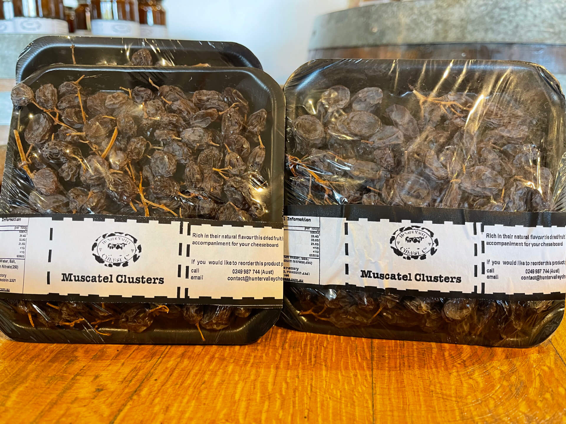 MUSCATEL CLUSTERS - Hunter Valley Cheese Factory